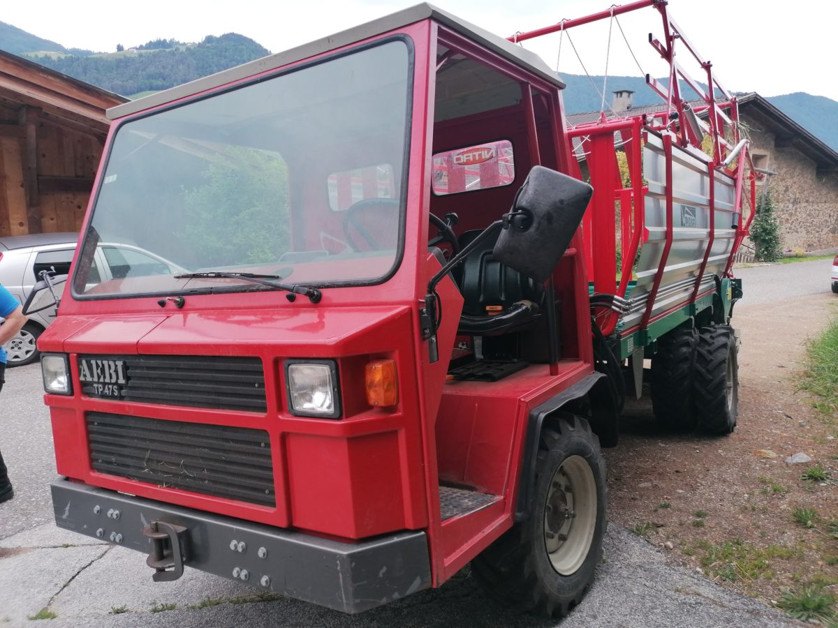 Transporter Aebi TP 47 S | Sanoll Neumarkt | Landmaschinen in Südtirol
